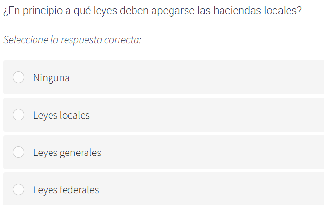 ¿En principio a qué leyes deben apegarse las | StudyX