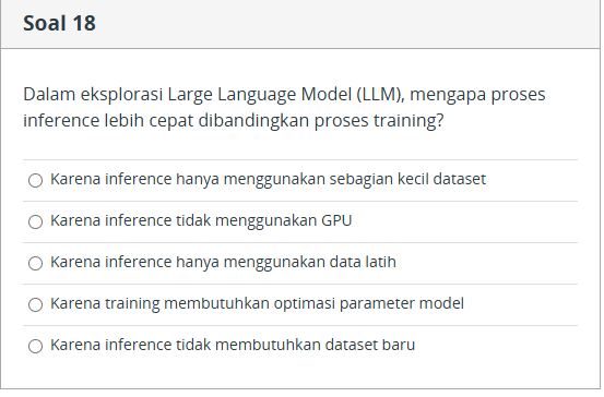 Dalam eksplorasi Large Language Model (LLM), | StudyX