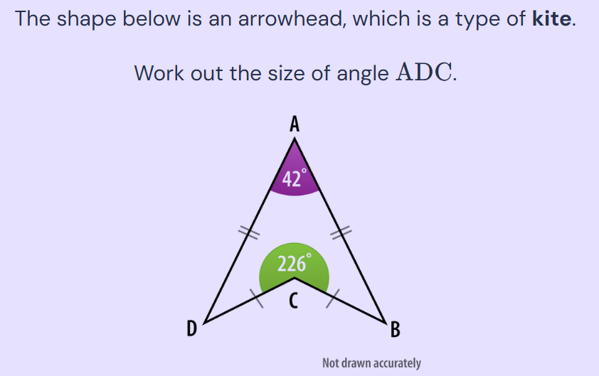 The shape below is an arrowhead, which is a | StudyX