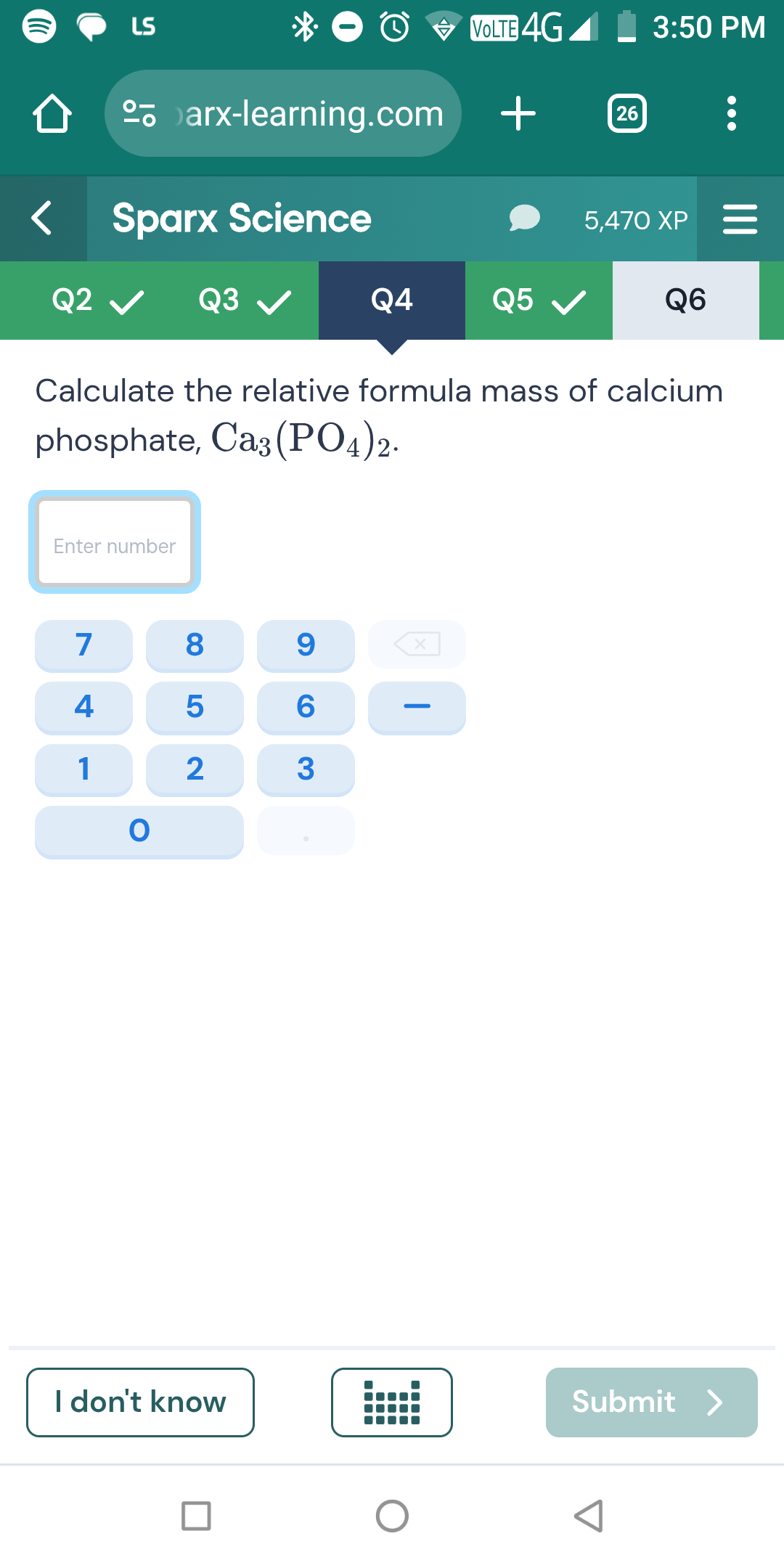 Calculate the relative formula mass of | StudyX