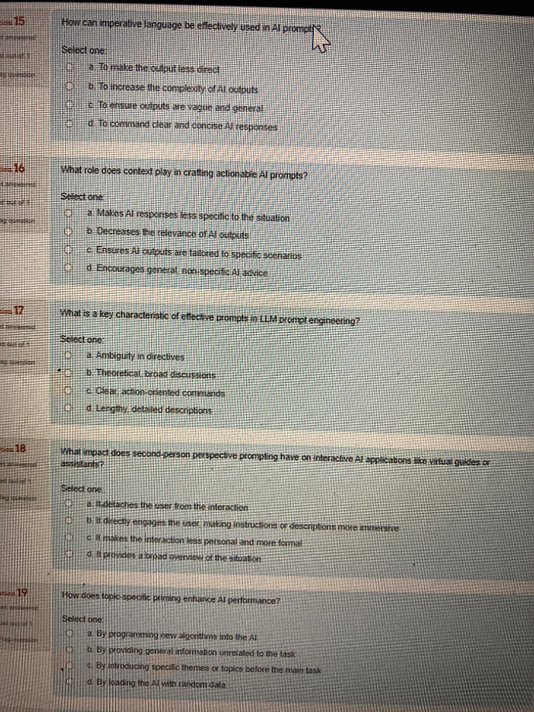 15 How can imperative language be | StudyX