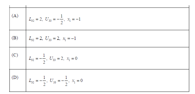 Q.45 Consider solving the following system | StudyX
