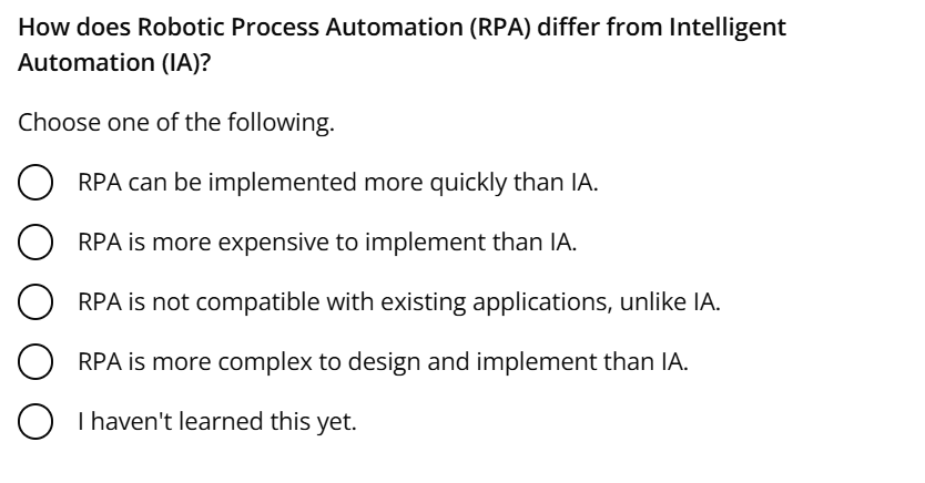 How does Robotic Process Automation (RPA) | StudyX