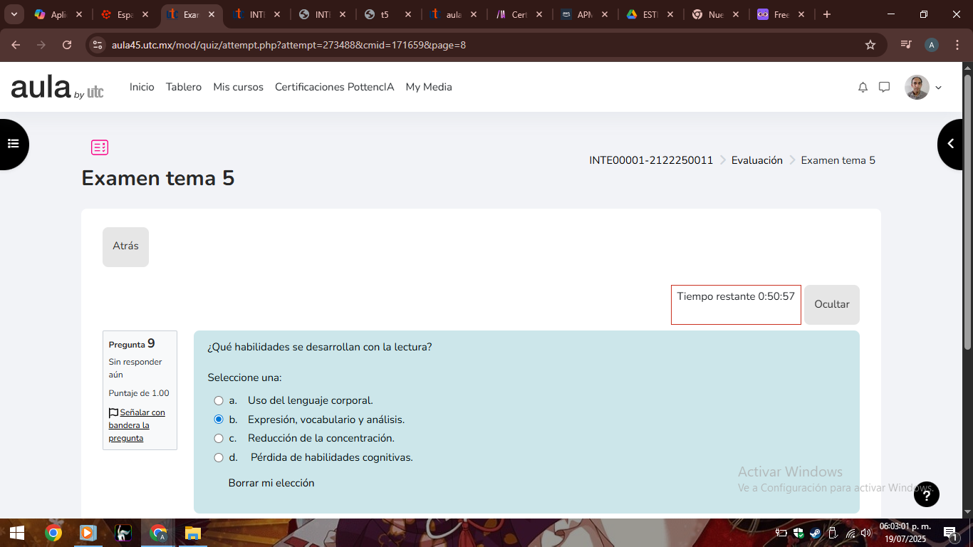 ¿Qué habilidades se desarrollan con la | StudyX