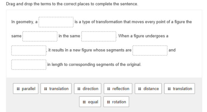Drag and drop the terms to the correct | StudyX