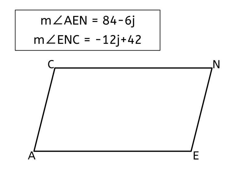 Given the parallelogram in the image, solve | StudyX