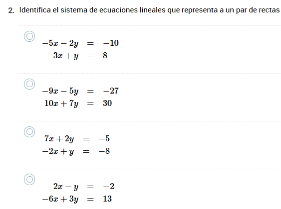 2. Identifica el sistema de ecuaciones | StudyX