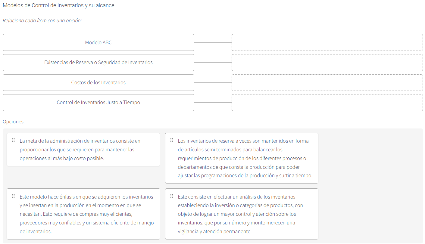 Modelos de Control de Inventarios y su | StudyX