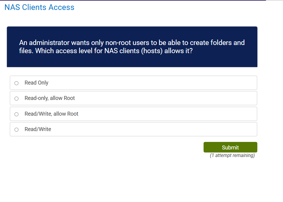 An administrator wants only non-root users | StudyX