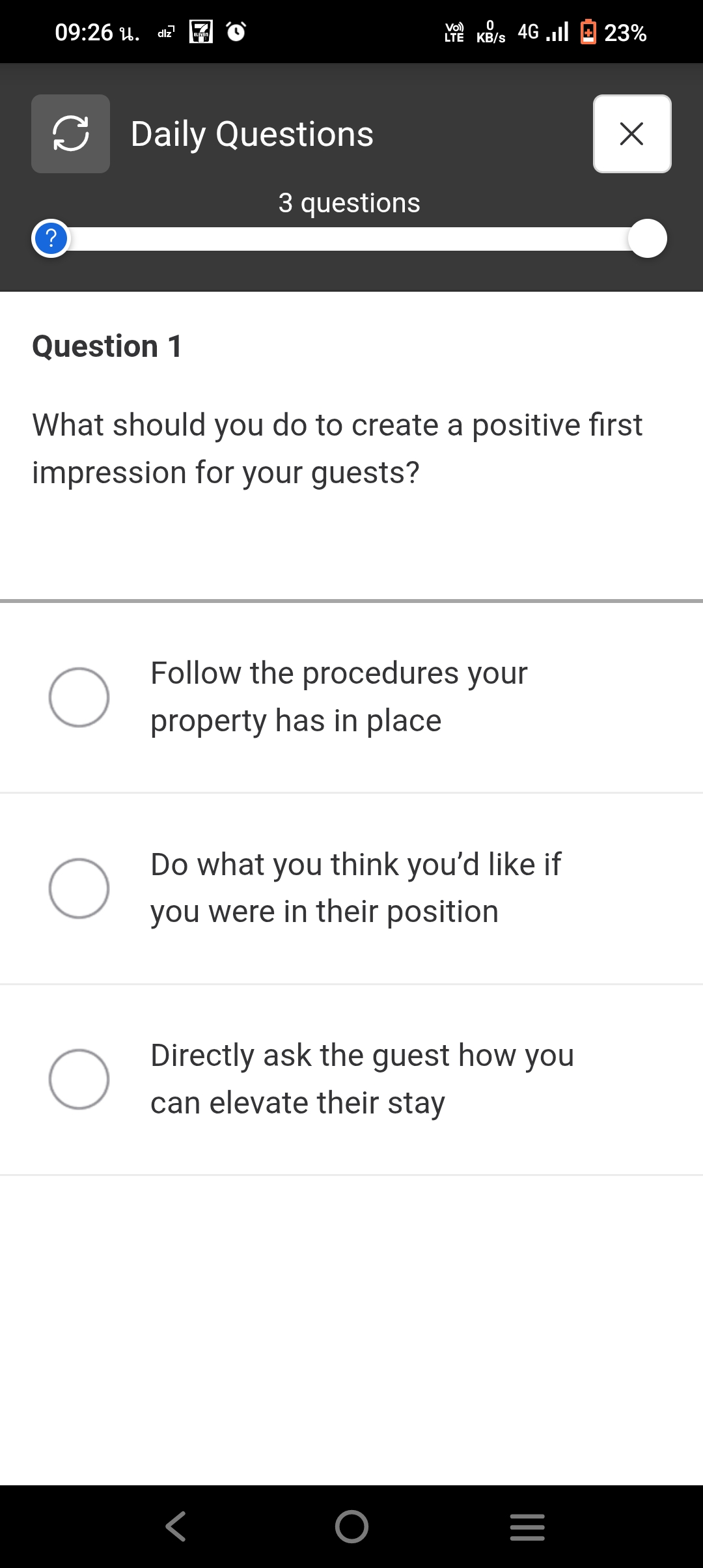 What should you do to create a positive | StudyX