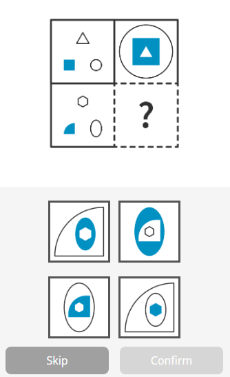 Which figure completes the pattern? | StudyX