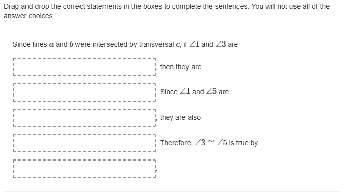 Examine the diagram. Prove that $ 3 5$ | StudyX