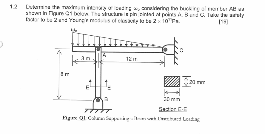 1.2 Determine the maximum intensity of | StudyX