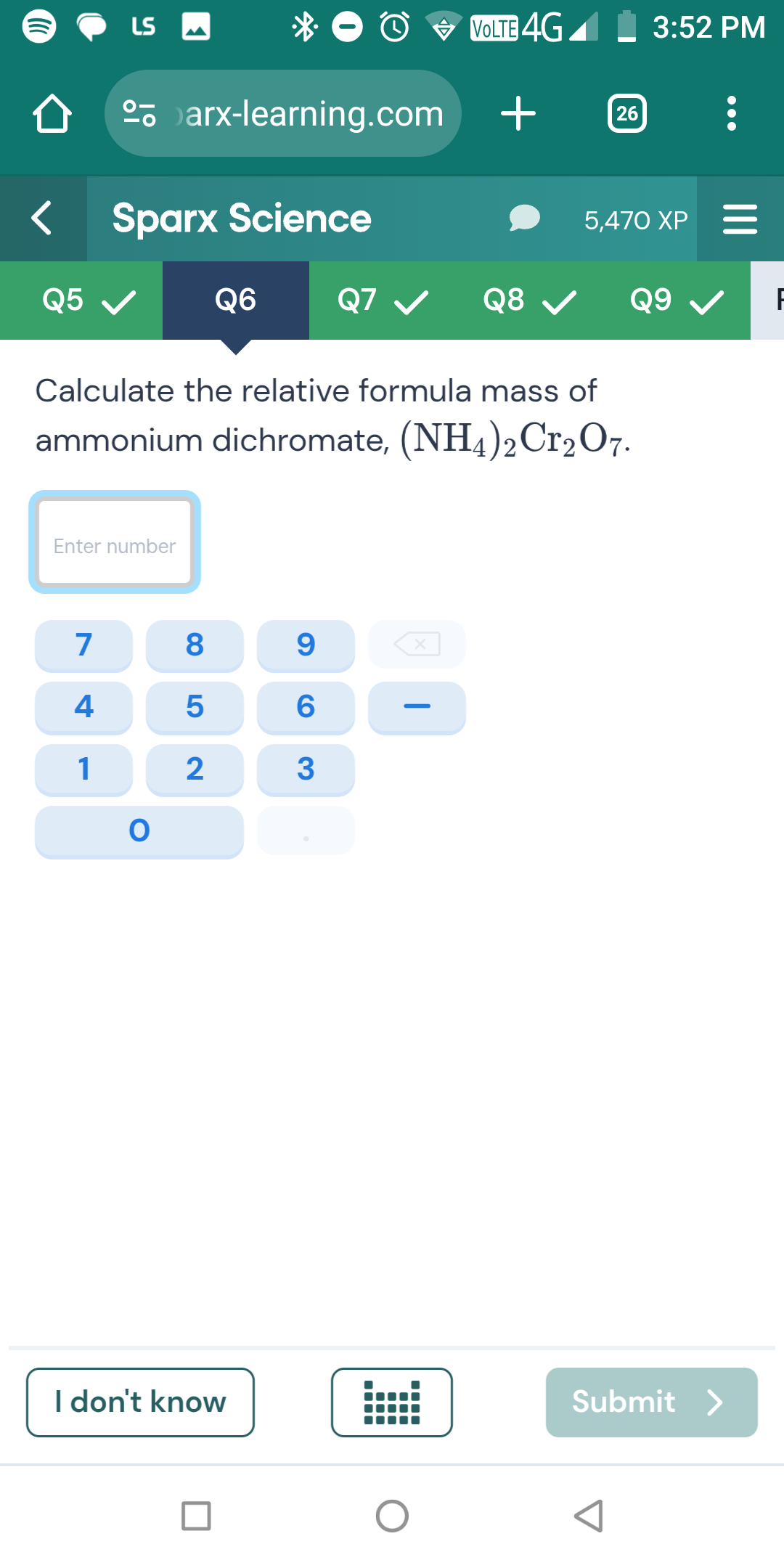 Calculate the relative formula mass of | StudyX