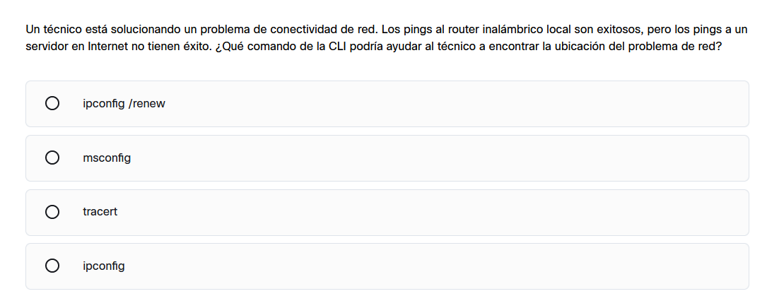 Un técnico está solucionando un problema de | StudyX