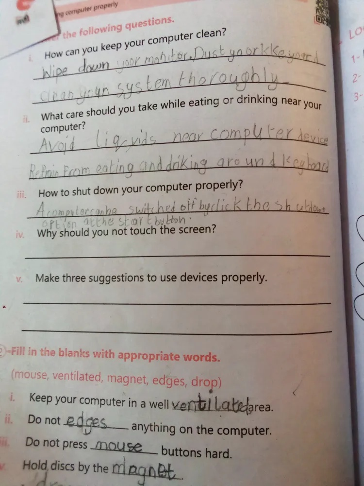 i. How can you keep your computer clean?