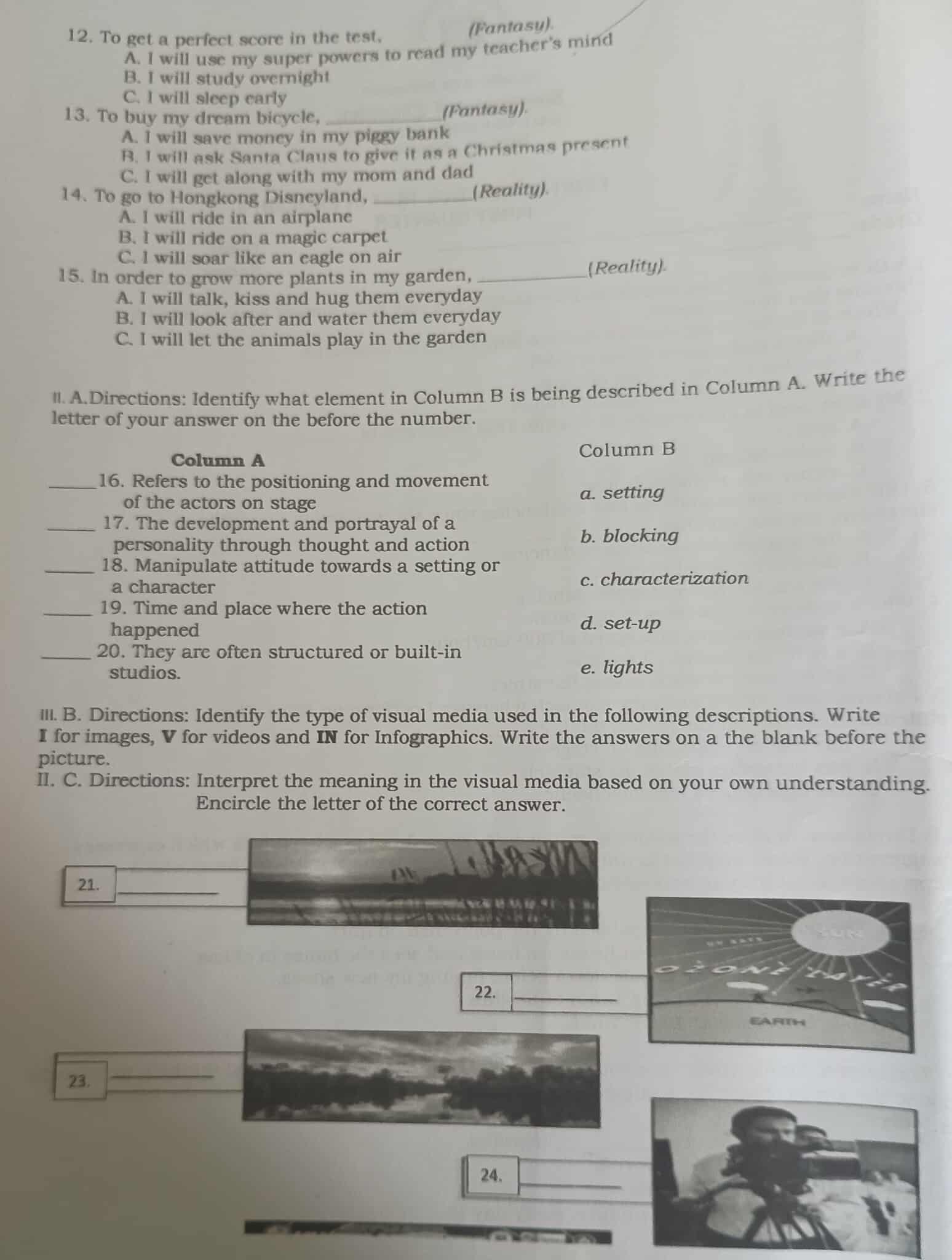 To get a perfect score in the test.