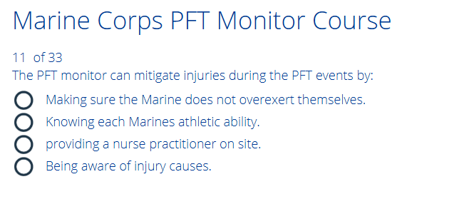 The PFT monitor can mitigate injuries during | StudyX