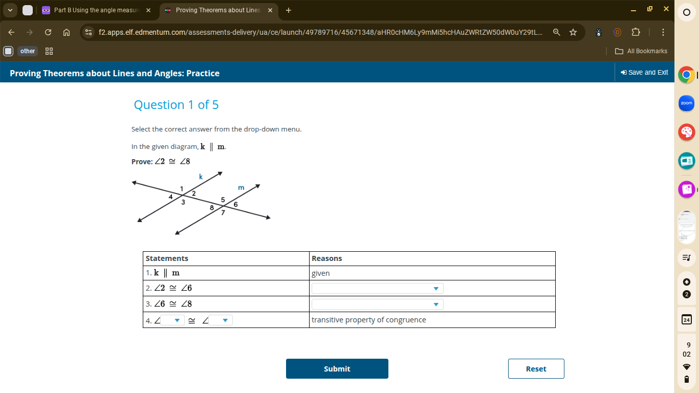 Select the correct answer from the drop-down | StudyX