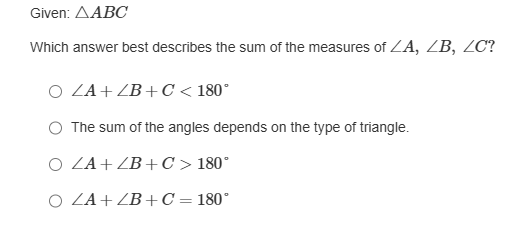 Given: $ ABC$ Which answer best describes | StudyX