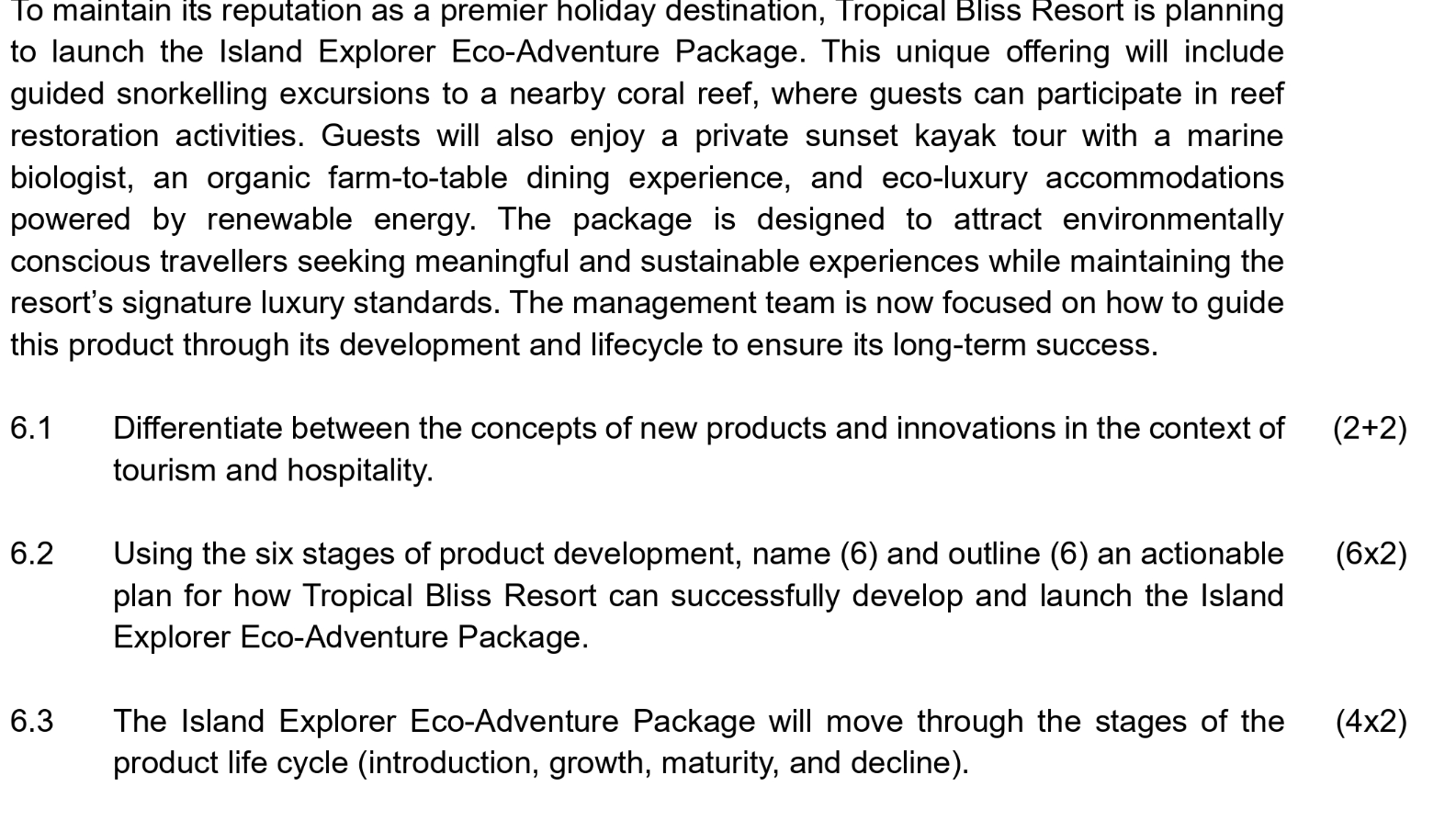 6.1 Differentiate between the concepts of | StudyX