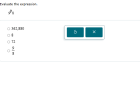 Evaluate the expression. ${9}P{8}$ 362,880 8
