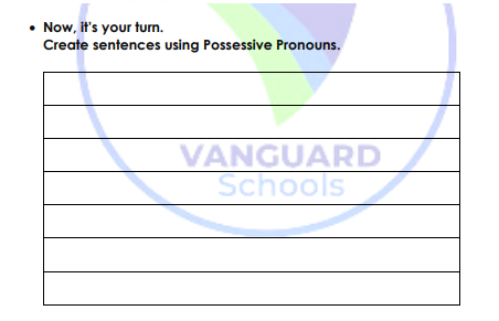 Now, it's your turn. Create sentences using | StudyX
