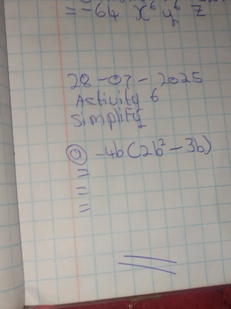 Simplifying Algebraic Expressions | StudyX