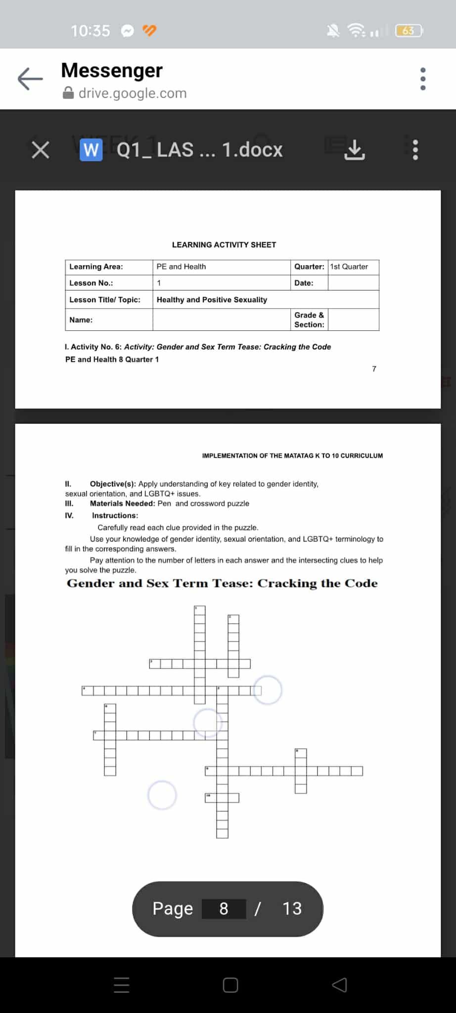 Gender and Sex Term Tease: Cracking the Code | StudyX