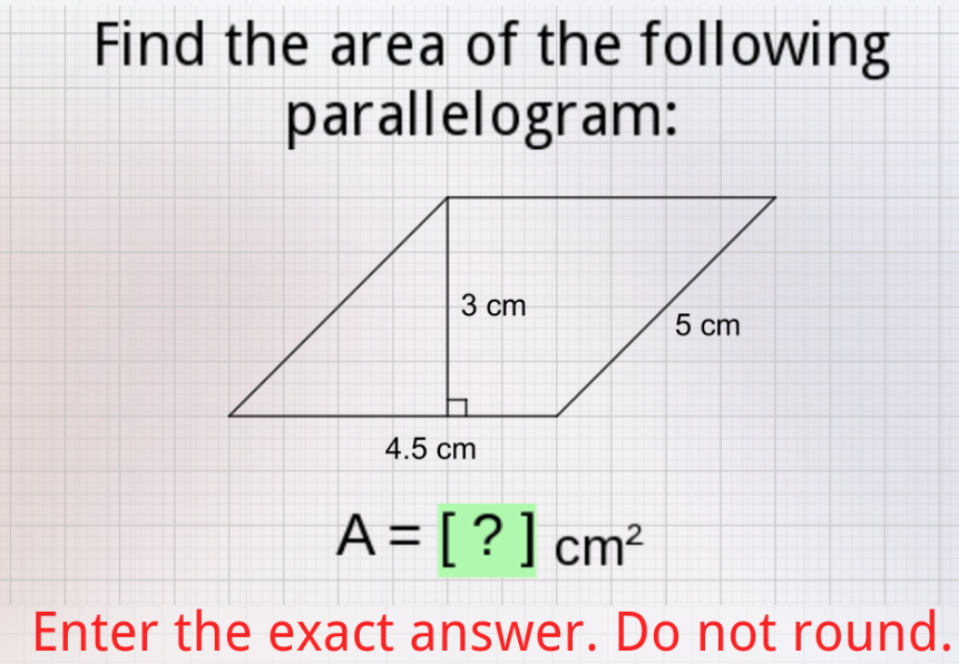 Find the area of the following | StudyX