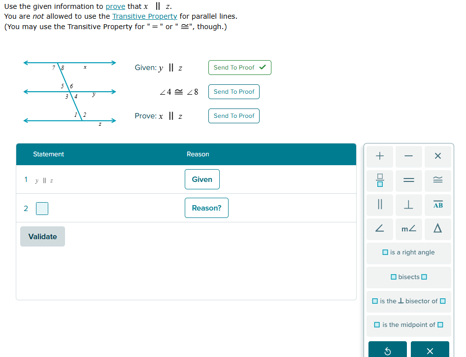 Use the given information to prove that $x | StudyX