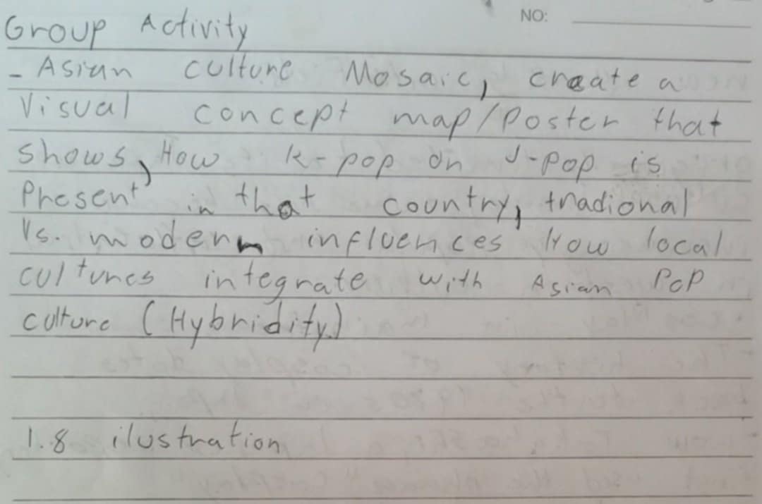 Group Activity - Asian culture Mosaic, | StudyX