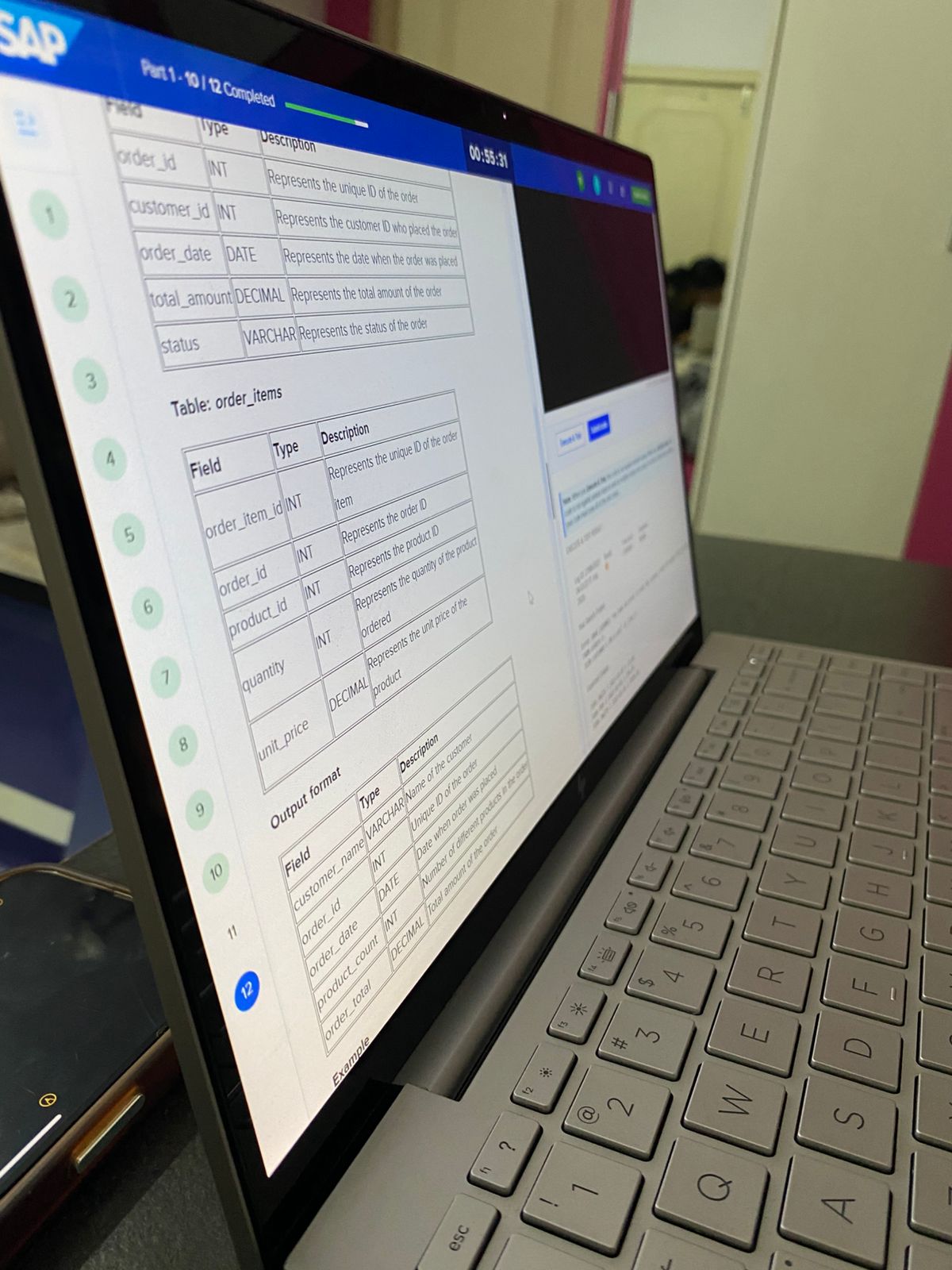 ```sql SELECT customername, orderid,
