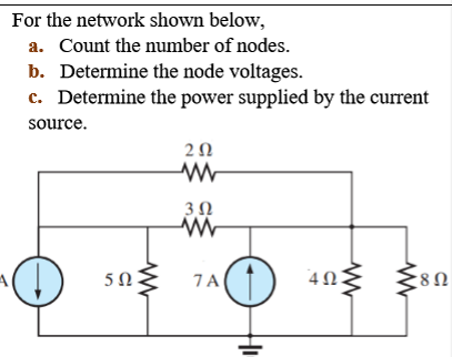 For the network shown below, a. Count the | StudyX