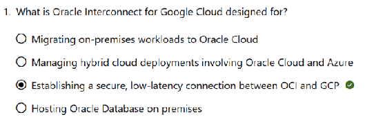 1. What is Oracle Interconnect for Google | StudyX