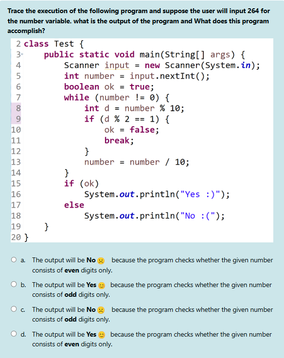 Trace the execution of the following program | StudyX