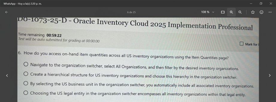 6. How do you access on-hand item quantities | StudyX