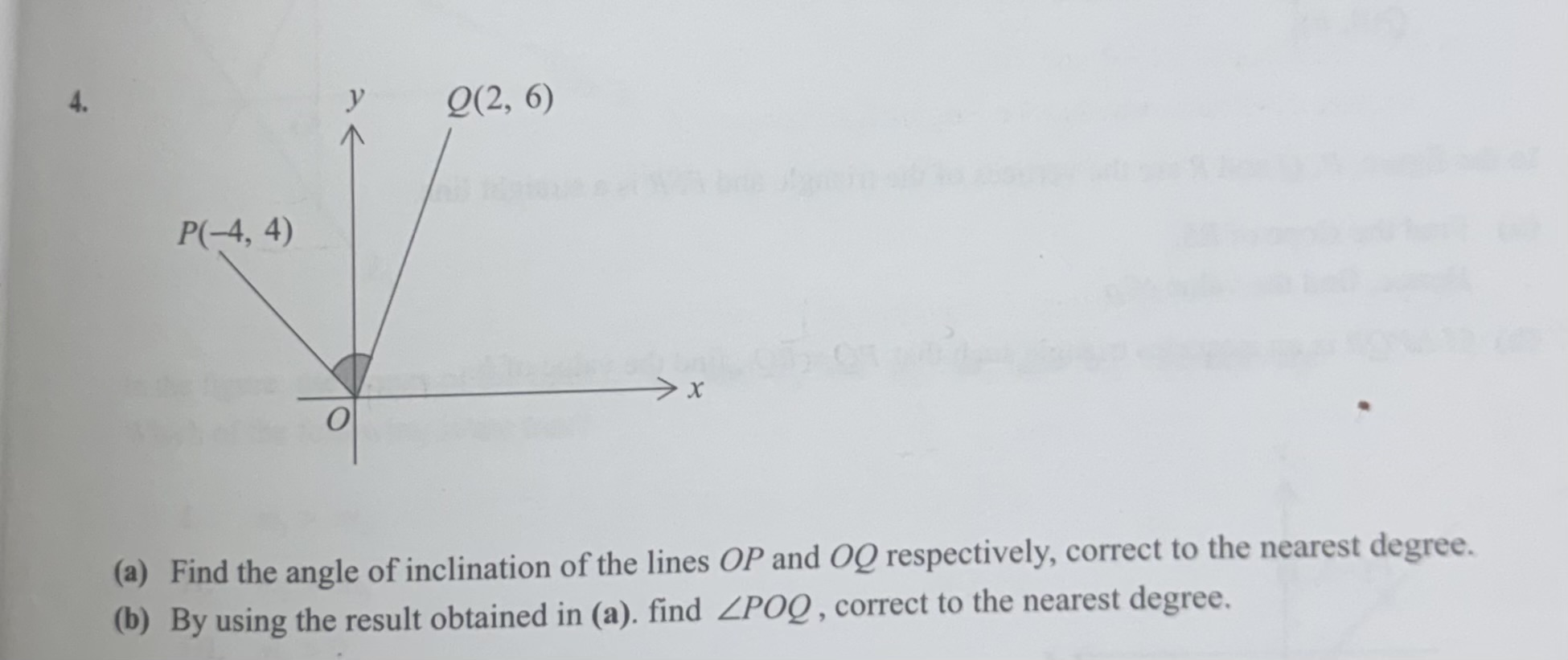 (a) Find the angle of inclination of the | StudyX