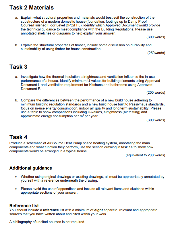 Task 2 Materials a. Explain what structural | StudyX