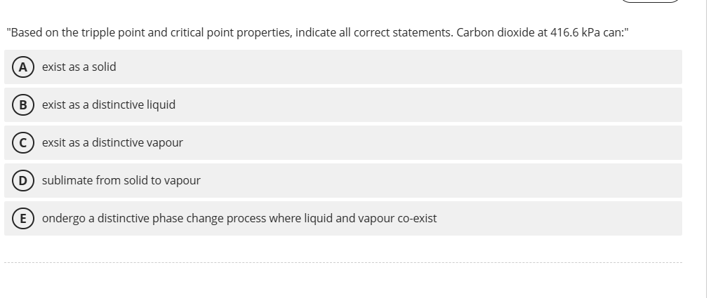 "Based on the tripple point and critical | StudyX