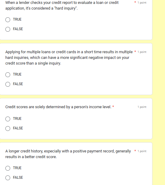 When a lender checks your credit report to | StudyX