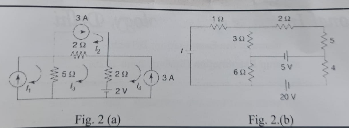 The image contains two circuit diagrams. | StudyX