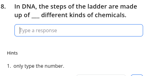 In DNA, the steps of the ladder are made up | StudyX