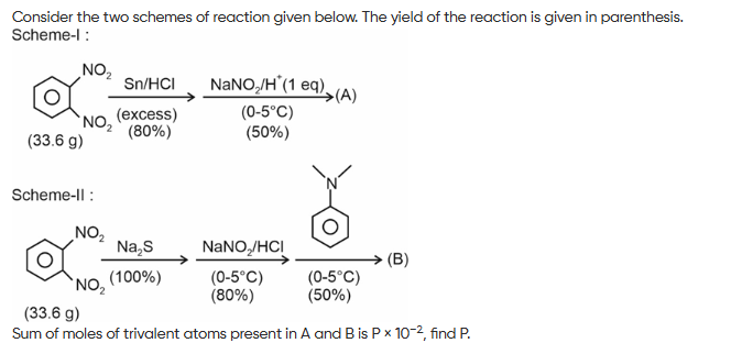 Consider the two schemes of reaction given | StudyX