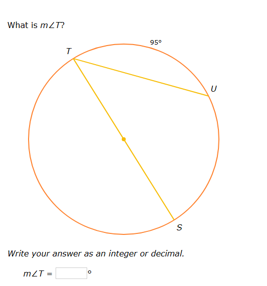 What is $m T$? The figure shows a circle | StudyX