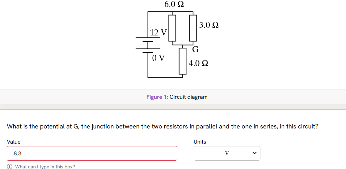 Figure 1: Circuit diagram The circuit | StudyX