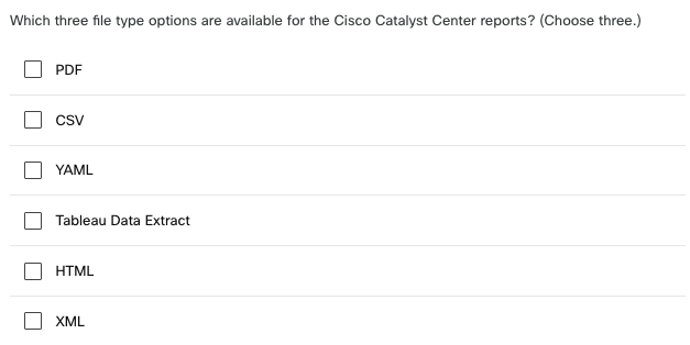Which three file type options are available | StudyX