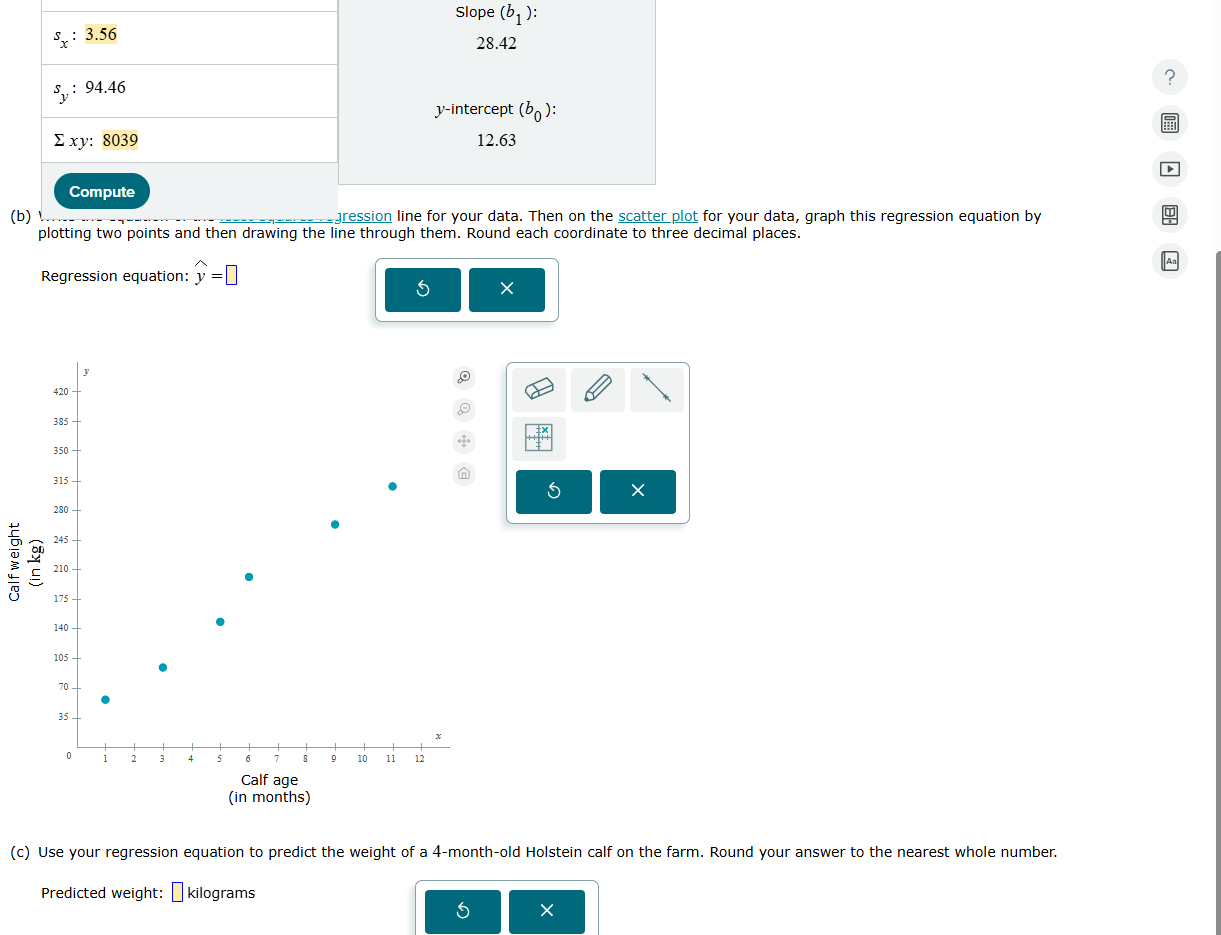 $s_x$: $3.56$ $s_y$: $94.46$ $ xy$: | StudyX