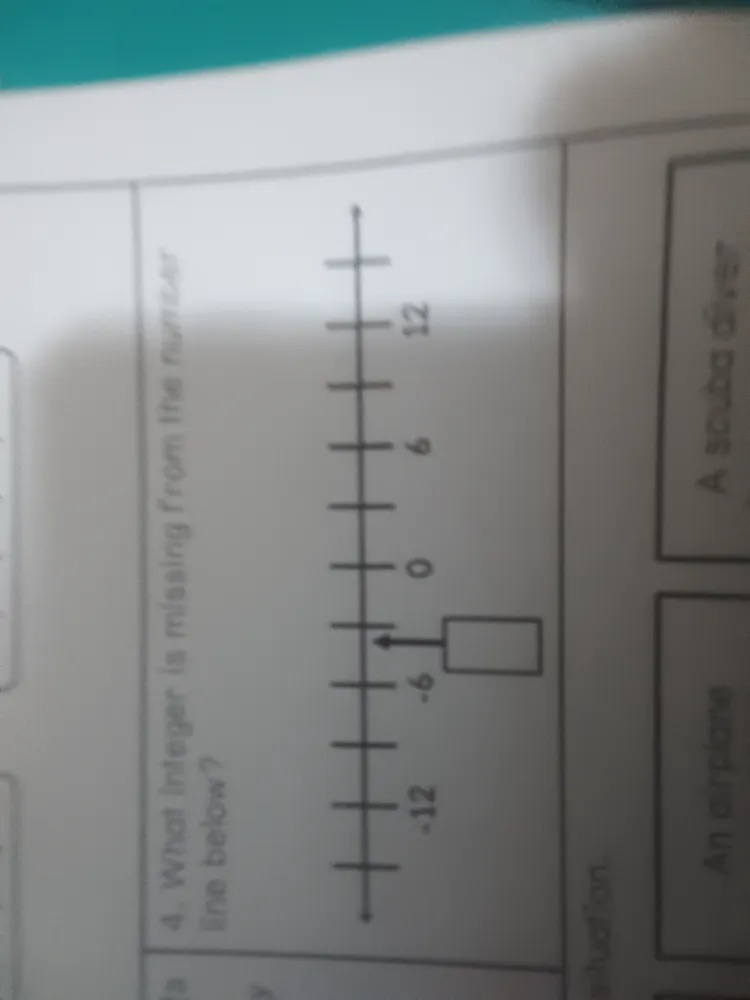4. What Integer is missing from the number | StudyX