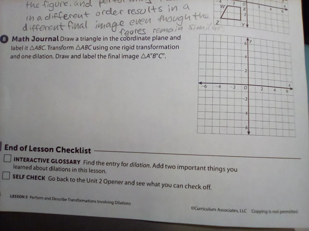 Draw a triangle in the coordinate plane and | StudyX